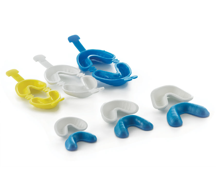 Dental 100 Pcs Disposable - Dual Arch, 3 Sizes For Gel Or Foam ...